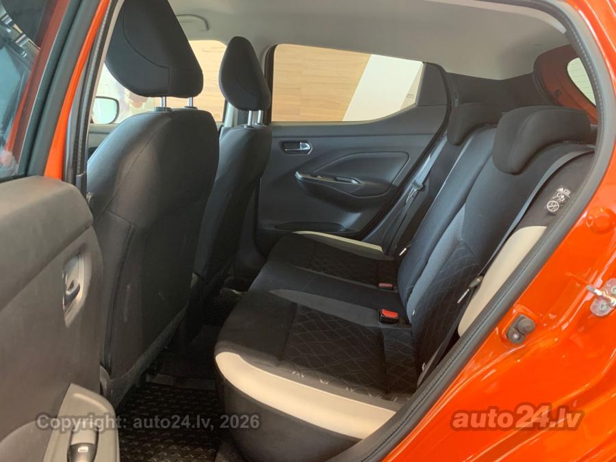 Oranžs Nissan Micra 2023 Rakvere, ar dzinēja tilpumu 1.00 L un nobraukumu 36 tūkst. km par 14800 €, foto 7 vietnē AUTOMOTO.COM.LV