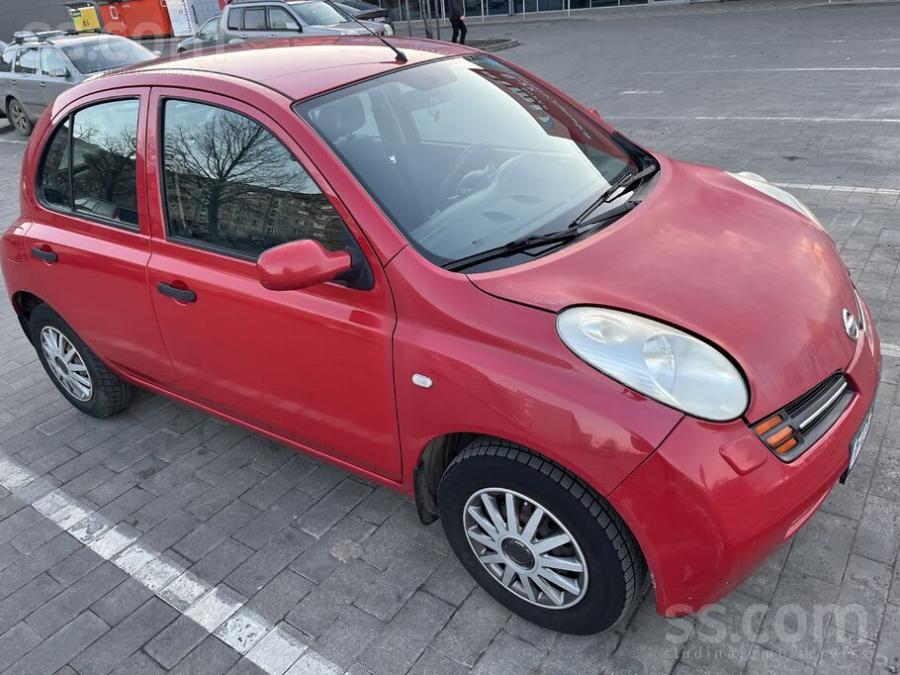 Sarkans Nissan Micra 2004 Rīga, ar dzinēja tilpumu 1.20 L un nobraukumu 216 tūkst. km par 400 €, foto 3 vietnē AUTOMOTO.COM.LV