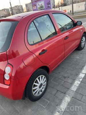 Sarkans Nissan Micra 2004 Rīga, ar dzinēja tilpumu 1.20 L un nobraukumu 216 tūkst. km par 400 €, foto 13 vietnē AUTOMOTO.COM.LV