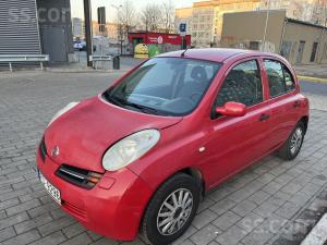 Sarkans Nissan Micra 2004 Rīga, ar dzinēja tilpumu 1.20 L un nobraukumu 216 tūkst. km par 400 €, foto 14 vietnē AUTOMOTO.COM.LV