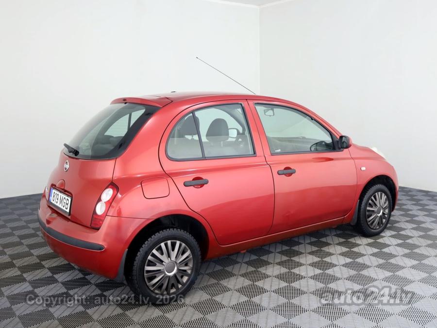Sarkans Nissan Micra 2005 Tallina, ar dzinēja tilpumu 1.20 L un nobraukumu 283 tūkst. km par 899 €, foto 4 vietnē AUTOMOTO.COM.LV