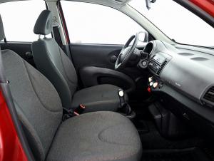 Red Nissan Micra 2005 in Tallinn, with an engine capacity of 1.20 L and mileage of 283 thousand km for 899 €, photo 7 on AUTOMOTO.COM.LV