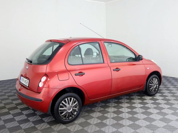 Sarkans Nissan Micra 2005 Tallina, ar dzinēja tilpumu 1.20 L un nobraukumu 283 tūkst. km par 899 €, foto 10 vietnē AUTOMOTO.COM.LV