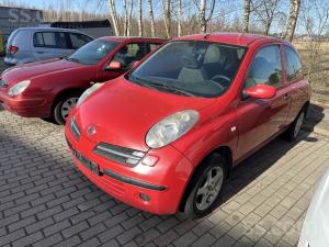Красный Ниссан Микра 2006 в Рига, объемом двигателя 1.20 л и пробегом 0 тыс. км за 350 €, фото  на AUTOMOTO.COM.LV