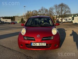 Red Nissan Micra 2007 in Riga, with an engine capacity of 1.20 L and mileage of 270 thousand km for 1590 €, photo 2 on AUTOMOTO.COM.LV