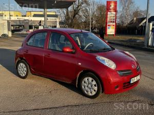 Red Nissan Micra 2007 in Riga, with an engine capacity of 1.20 L and mileage of 270 thousand km for 1590 €, photo 3 on AUTOMOTO.COM.LV