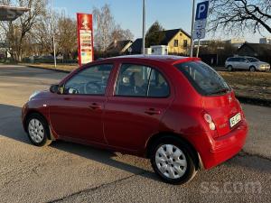 Red Nissan Micra 2007 in Riga, with an engine capacity of 1.20 L and mileage of 270 thousand km for 1590 €, photo 4 on AUTOMOTO.COM.LV