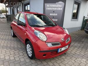 Sarkans Nissan Micra 2008 Talsi, ar dzinēja tilpumu 1.20 L un nobraukumu 246 tūkst. km par 1550 €, foto  vietnē AUTOMOTO.COM.LV