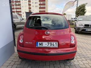 Sarkans Nissan Micra 2008 Talsi, ar dzinēja tilpumu 1.20 L un nobraukumu 246 tūkst. km par 1550 €, foto 5 vietnē AUTOMOTO.COM.LV