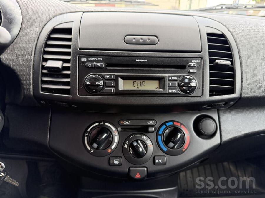 Sarkans Nissan Micra 2008 Talsi, ar dzinēja tilpumu 1.20 L un nobraukumu 246 tūkst. km par 1550 €, foto 14 vietnē AUTOMOTO.COM.LV