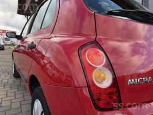 Sarkans Nissan Micra 2008 Talsi, ar dzinēja tilpumu 1.20 L un nobraukumu 246 tūkst. km par 1550 €, foto 18 vietnē AUTOMOTO.COM.LV
