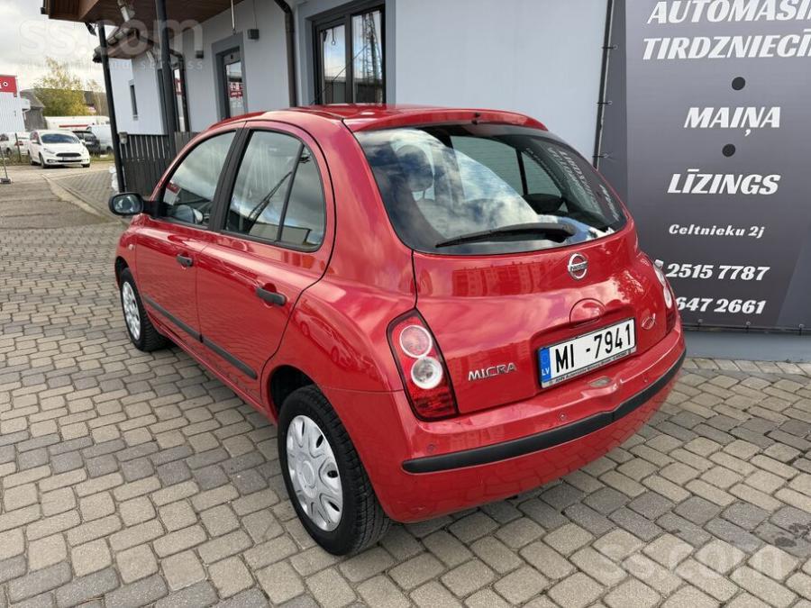 Sarkans Nissan Micra 2008 Talsi, ar dzinēja tilpumu 1.20 L un nobraukumu 246 tūkst. km par 1550 €, foto 20 vietnē AUTOMOTO.COM.LV