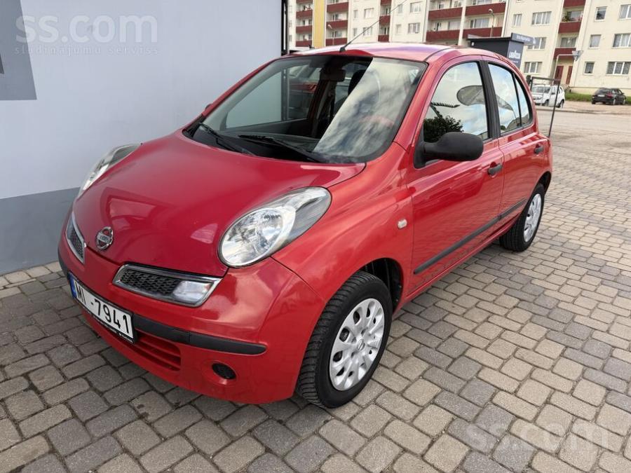 Sarkans Nissan Micra 2008 Talsi, ar dzinēja tilpumu 1.20 L un nobraukumu 246 tūkst. km par 1550 €, foto 22 vietnē AUTOMOTO.COM.LV