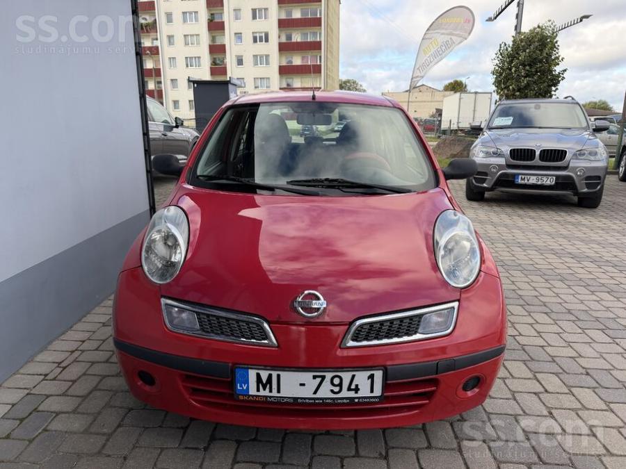 Sarkans Nissan Micra 2008 Talsi, ar dzinēja tilpumu 1.20 L un nobraukumu 246 tūkst. km par 1550 €, foto 23 vietnē AUTOMOTO.COM.LV