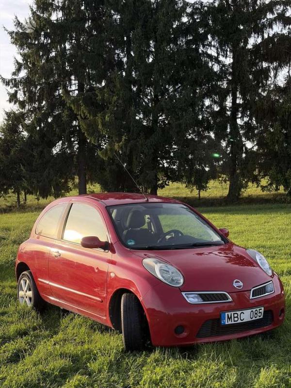 Ниссан Микра 2009 в Тракай на AUTOMOTO.COM.LV Красный Ниссан Микра 2009 в Тракай, объемом двигателя 1.24 л и пробегом 297 тыс. км за 1150 €, фото 4 на AUTOMOTO.COM.LV