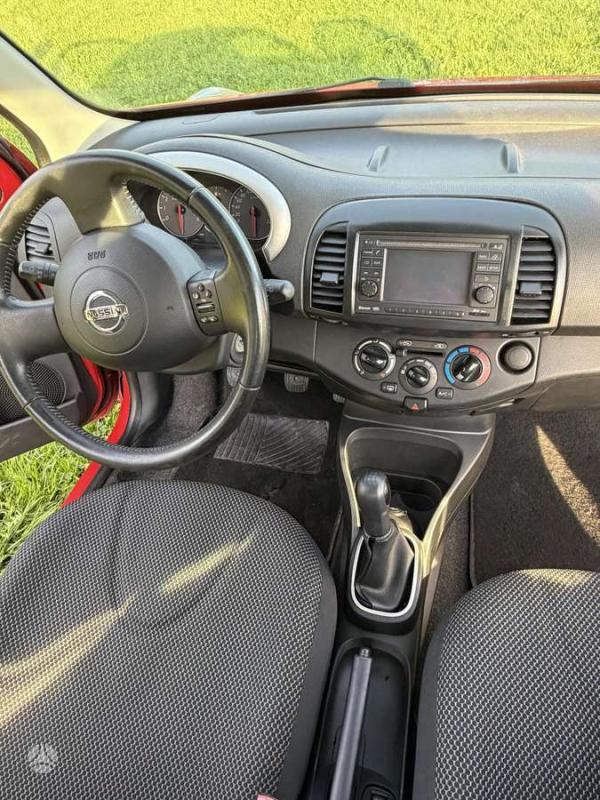 Ниссан Микра 2009 в Тракай на AUTOMOTO.COM.LV Красный Ниссан Микра 2009 в Тракай, объемом двигателя 1.24 л и пробегом 297 тыс. км за 1150 €, фото 10 на AUTOMOTO.COM.LV