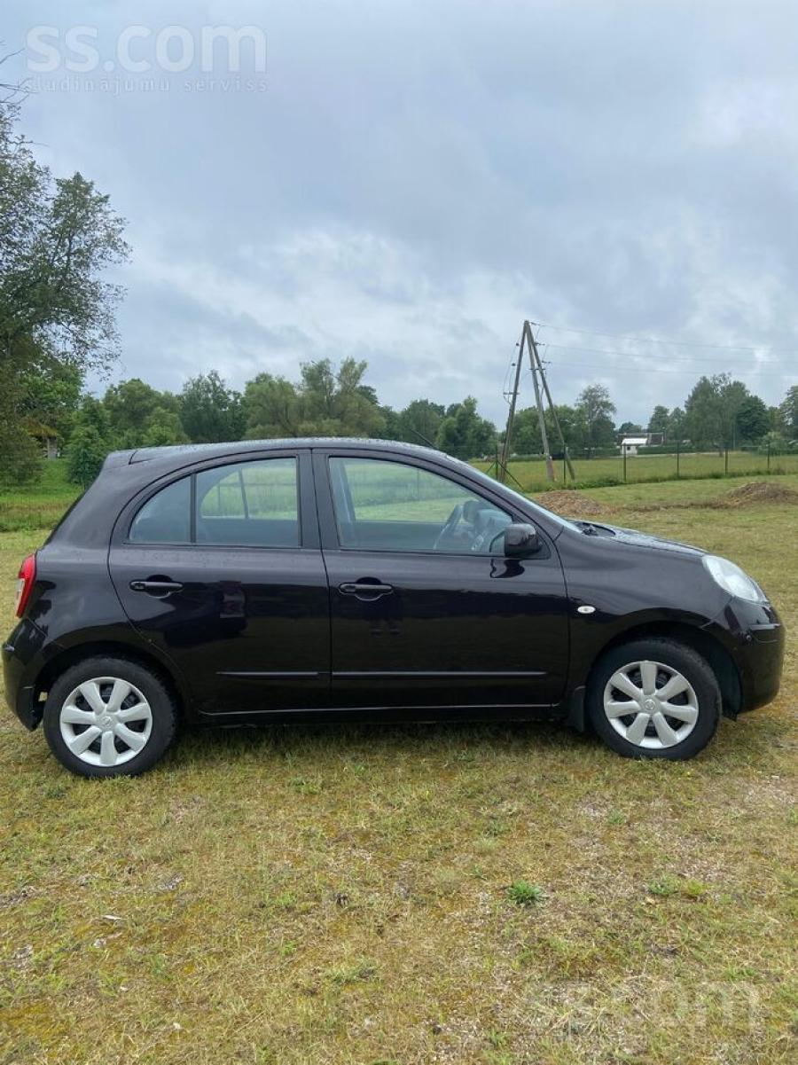 Red Nissan Micra 2011 in Kuldiga, with an engine capacity of 1.20 L and mileage of 180 thousand km for 3950 €, photo 21 on AUTOMOTO.COM.LV