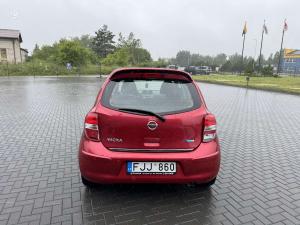Sarkans Nissan Micra 2011 Telšiai, ar dzinēja tilpumu 1.20 L un nobraukumu 44 tūkst. km par 4300 €, foto 6 vietnē AUTOMOTO.COM.LV