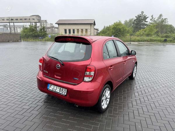 Sarkans Nissan Micra 2011 Telšiai, ar dzinēja tilpumu 1.20 L un nobraukumu 44 tūkst. km par 4300 €, foto 6 vietnē AUTOMOTO.COM.LV