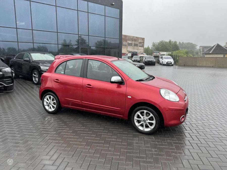 Sarkans Nissan Micra 2011 Telšiai, ar dzinēja tilpumu 1.20 L un nobraukumu 44 tūkst. km par 4300 €, foto 9 vietnē AUTOMOTO.COM.LV