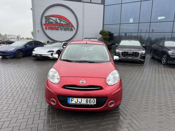 Sarkans Nissan Micra 2011 Telšiai, ar dzinēja tilpumu 1.20 L un nobraukumu 44 tūkst. km par 4300 €, foto 10 vietnē AUTOMOTO.COM.LV