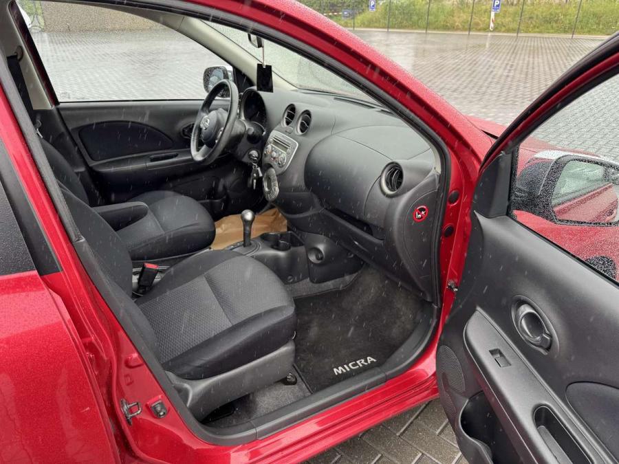 Sarkans Nissan Micra 2011 Telšiai, ar dzinēja tilpumu 1.20 L un nobraukumu 44 tūkst. km par 4300 €, foto 17 vietnē AUTOMOTO.COM.LV