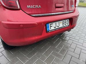 Sarkans Nissan Micra 2011 Telšiai, ar dzinēja tilpumu 1.20 L un nobraukumu 44 tūkst. km par 4300 €, foto 20 vietnē AUTOMOTO.COM.LV