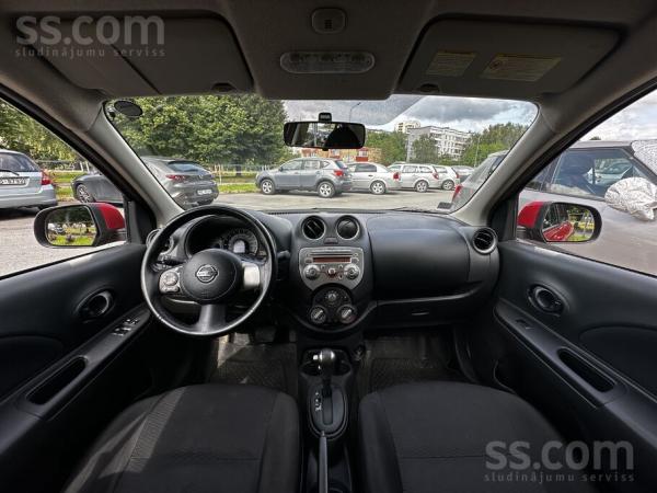 Red Nissan Micra 2012 in Riga, with an engine capacity of 1.20 L and mileage of 130 thousand km for 3500 €, photo 7 on AUTOMOTO.COM.LV