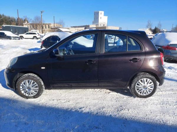 Red Nissan Micra 2012 in Utena, with an engine capacity of 1.20 L and mileage of 115 thousand km for 2450 €, photo 5 on AUTOMOTO.COM.LV