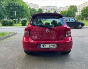 Sarkans Nissan Micra 2013 Rīga, ar dzinēja tilpumu 1.20 L un nobraukumu 86 tūkst. km par 2800 €, foto 4 vietnē AUTOMOTO.COM.LV
