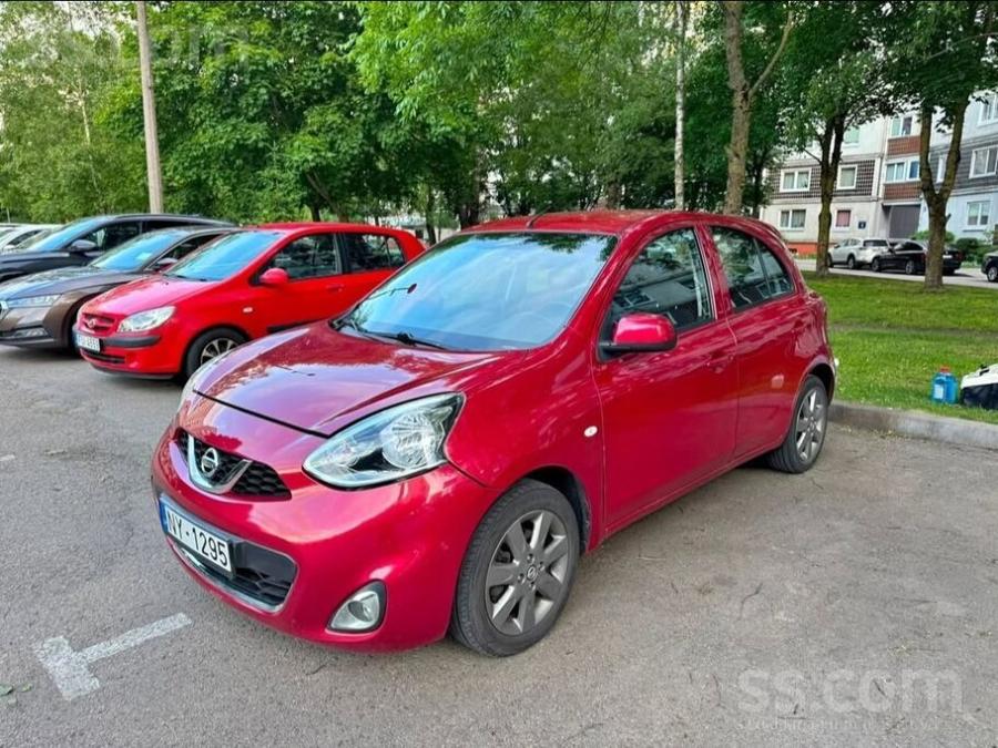 Sarkans Nissan Micra 2013 Rīga, ar dzinēja tilpumu 1.20 L un nobraukumu 86 tūkst. km par 2800 €, foto 5 vietnē AUTOMOTO.COM.LV