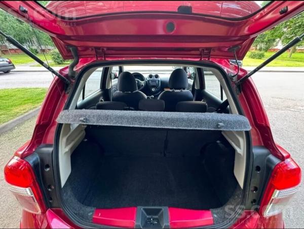 Sarkans Nissan Micra 2013 Rīga, ar dzinēja tilpumu 1.20 L un nobraukumu 86 tūkst. km par 2800 €, foto 5 vietnē AUTOMOTO.COM.LV