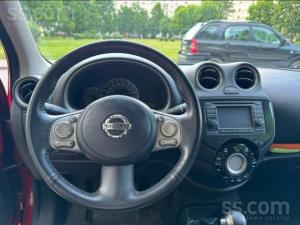 Sarkans Nissan Micra 2013 Rīga, ar dzinēja tilpumu 1.20 L un nobraukumu 86 tūkst. km par 2800 €, foto 10 vietnē AUTOMOTO.COM.LV