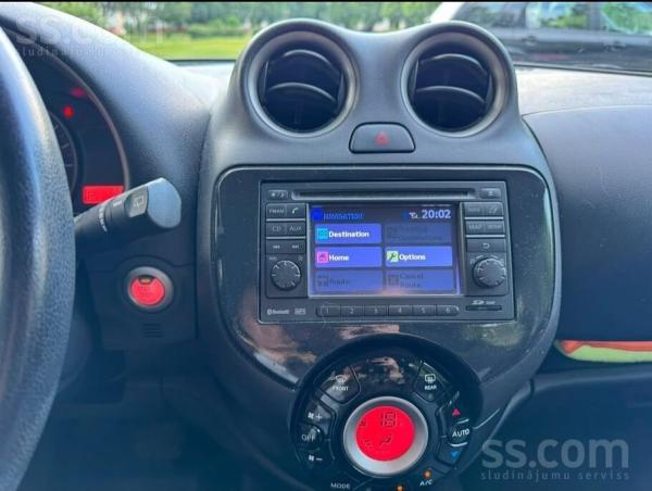 Sarkans Nissan Micra 2013 Rīga, ar dzinēja tilpumu 1.20 L un nobraukumu 86 tūkst. km par 2800 €, foto 10 vietnē AUTOMOTO.COM.LV