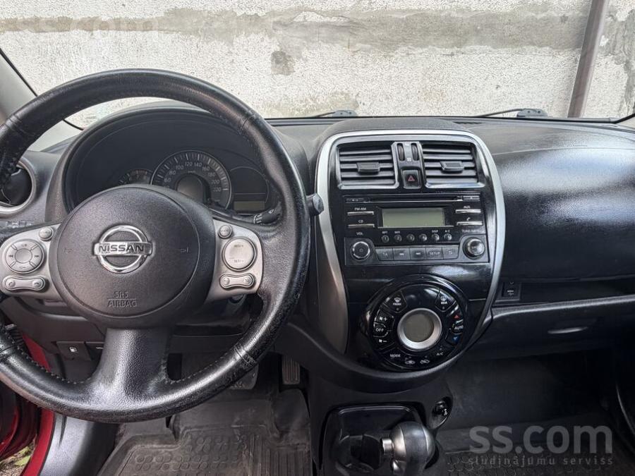 Red Nissan Micra 2017 in Riga, with an engine capacity of 1.20 L and mileage of 85 thousand km for 5850 €, photo 4 on AUTOMOTO.COM.LV