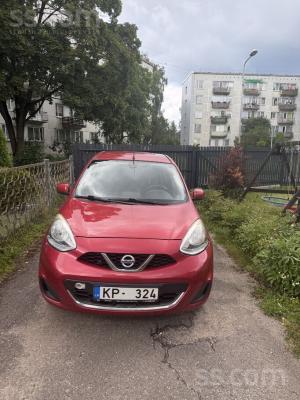 Red Nissan Micra 2017 in Riga, with an engine capacity of 1.20 L and mileage of 95 thousand km for 5000 €, photo  on AUTOMOTO.COM.LV