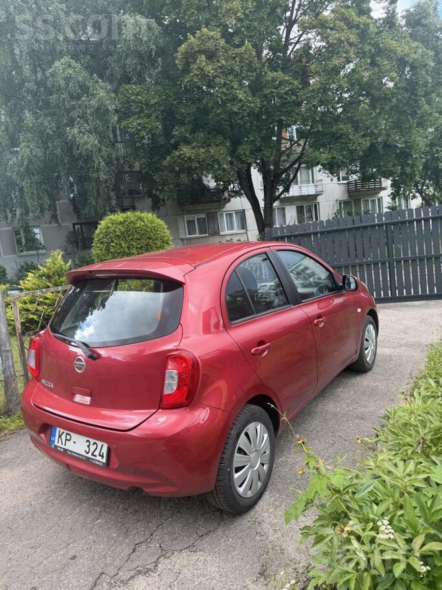 Sarkans Nissan Micra 2017 Rīga, ar dzinēja tilpumu 1.20 L un nobraukumu 95 tūkst. km par 5000 €, foto 3 vietnē AUTOMOTO.COM.LV