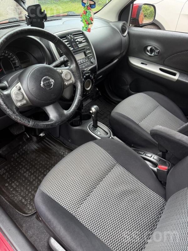Sarkans Nissan Micra 2017 Rīga, ar dzinēja tilpumu 1.20 L un nobraukumu 95 tūkst. km par 5000 €, foto 5 vietnē AUTOMOTO.COM.LV