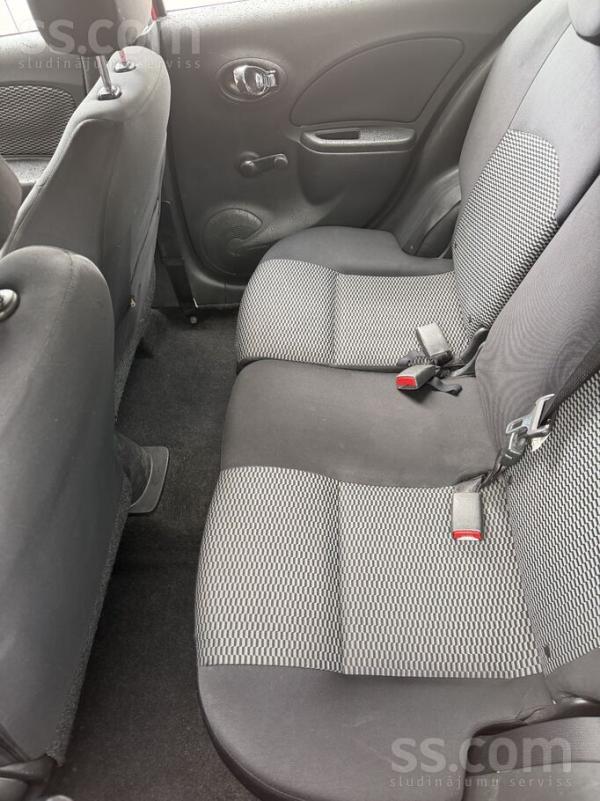 Sarkans Nissan Micra 2017 Rīga, ar dzinēja tilpumu 1.20 L un nobraukumu 95 tūkst. km par 5000 €, foto 6 vietnē AUTOMOTO.COM.LV