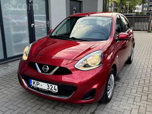 Sarkans Nissan Micra 2017 Rīga, ar dzinēja tilpumu 1.20 L un nobraukumu 95 tūkst. km par 5400 €, foto 1 vietnē AUTOMOTO.COM.LV