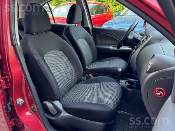 Sarkans Nissan Micra 2017 Rīga, ar dzinēja tilpumu 1.20 L un nobraukumu 95 tūkst. km par 5400 €, foto 8 vietnē AUTOMOTO.COM.LV