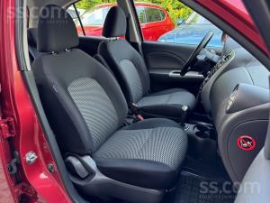 Red Nissan Micra 2017 in Riga, with an engine capacity of 1.20 L and mileage of 95 thousand km for 5400 €, photo 9 on AUTOMOTO.COM.LV