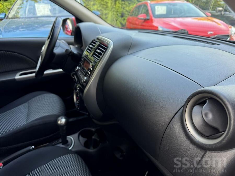 Red Nissan Micra 2017 in Riga, with an engine capacity of 1.20 L and mileage of 95 thousand km for 5400 €, photo 14 on AUTOMOTO.COM.LV