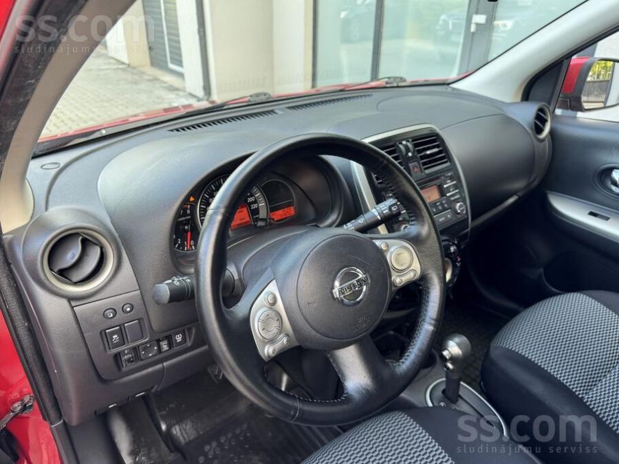Red Nissan Micra 2017 in Riga, with an engine capacity of 1.20 L and mileage of 95 thousand km for 5400 €, photo 20 on AUTOMOTO.COM.LV