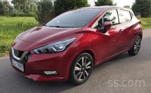Red Nissan Micra 2018 in Riga, with an engine capacity of 1.00 L and mileage of 135 thousand km for 6800 €, photo 3 on AUTOMOTO.COM.LV