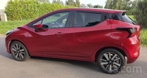Red Nissan Micra 2018 in Riga, with an engine capacity of 1.00 L and mileage of 135 thousand km for 6800 €, photo 4 on AUTOMOTO.COM.LV