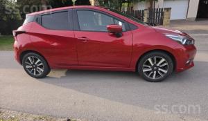 Red Nissan Micra 2018 in Riga, with an engine capacity of 1.00 L and mileage of 135 thousand km for 6800 €, photo 6 on AUTOMOTO.COM.LV