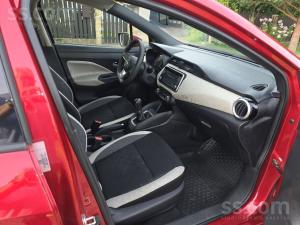 Red Nissan Micra 2018 in Riga, with an engine capacity of 1.00 L and mileage of 135 thousand km for 6800 €, photo 11 on AUTOMOTO.COM.LV
