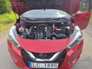 Red Nissan Micra 2018 in Riga, with an engine capacity of 1.00 L and mileage of 135 thousand km for 6800 €, photo 12 on AUTOMOTO.COM.LV