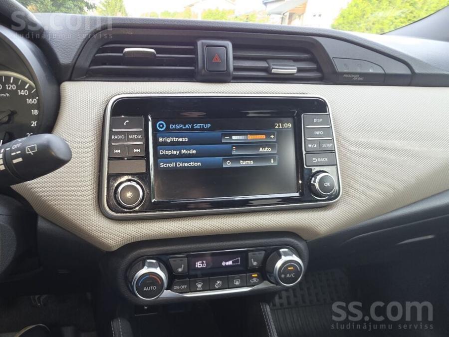 Red Nissan Micra 2018 in Riga, with an engine capacity of 1.00 L and mileage of 135 thousand km for 6800 €, photo 14 on AUTOMOTO.COM.LV